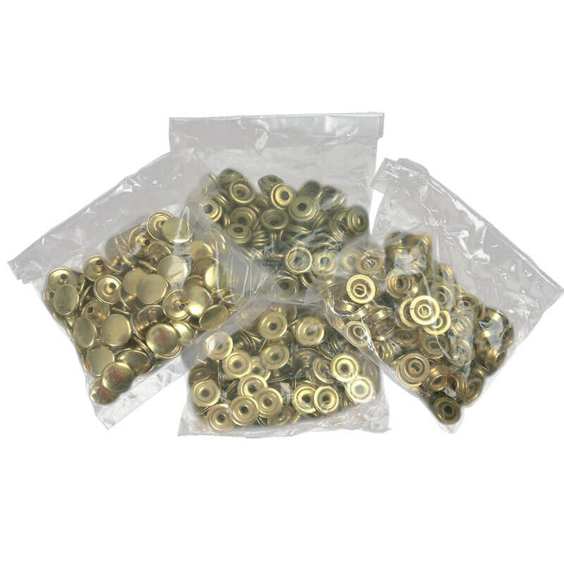 Brass press stud snap fasteners • Toowoomba Saddlery